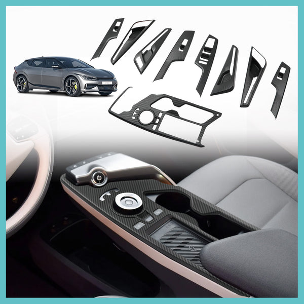 EV6 Interior Decoration Trim Set of 9 Gear Shift Panel Trim from BestE ...