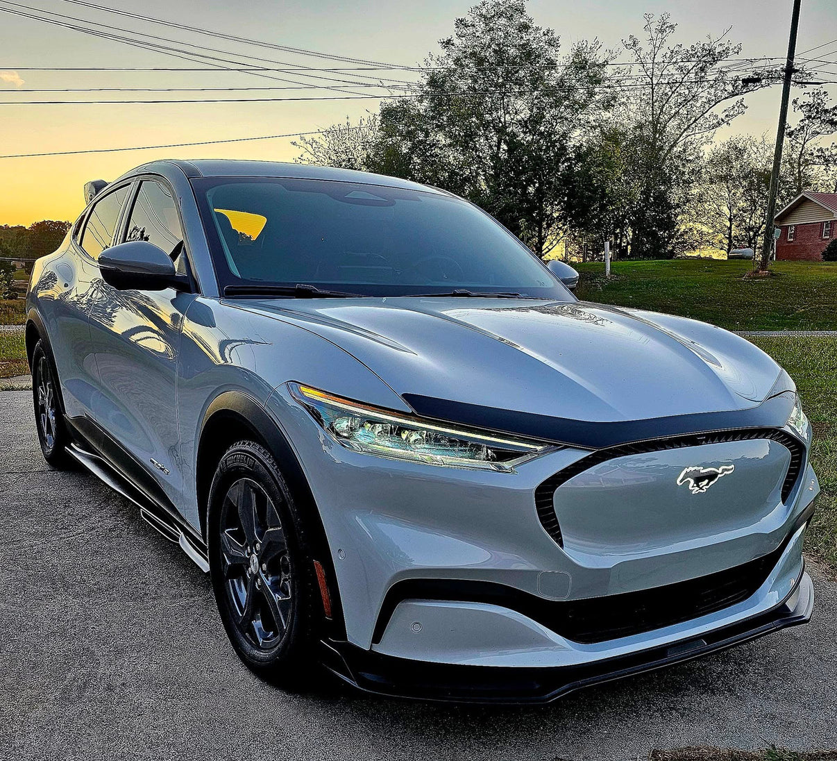 Mustang Mach E Front Lit Pony (Plug-n-play) LED Emblem V2 – EV-Vida