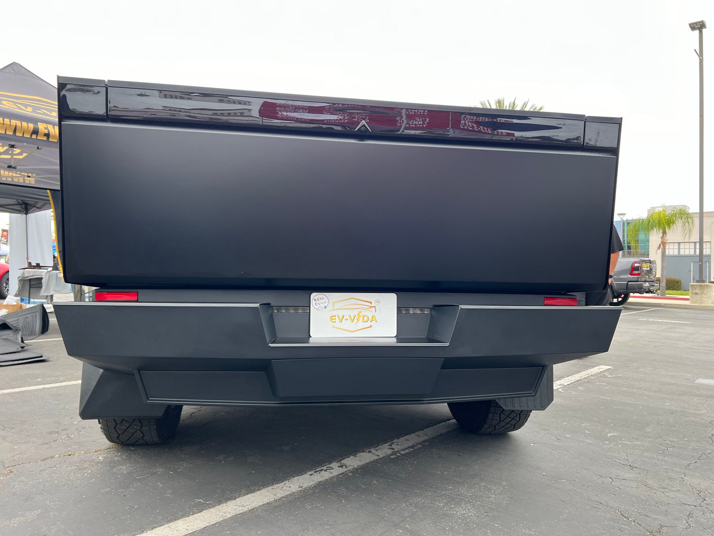Rear Bumper Protector Stainless Steel Version for Cybertruck – EV-Vida