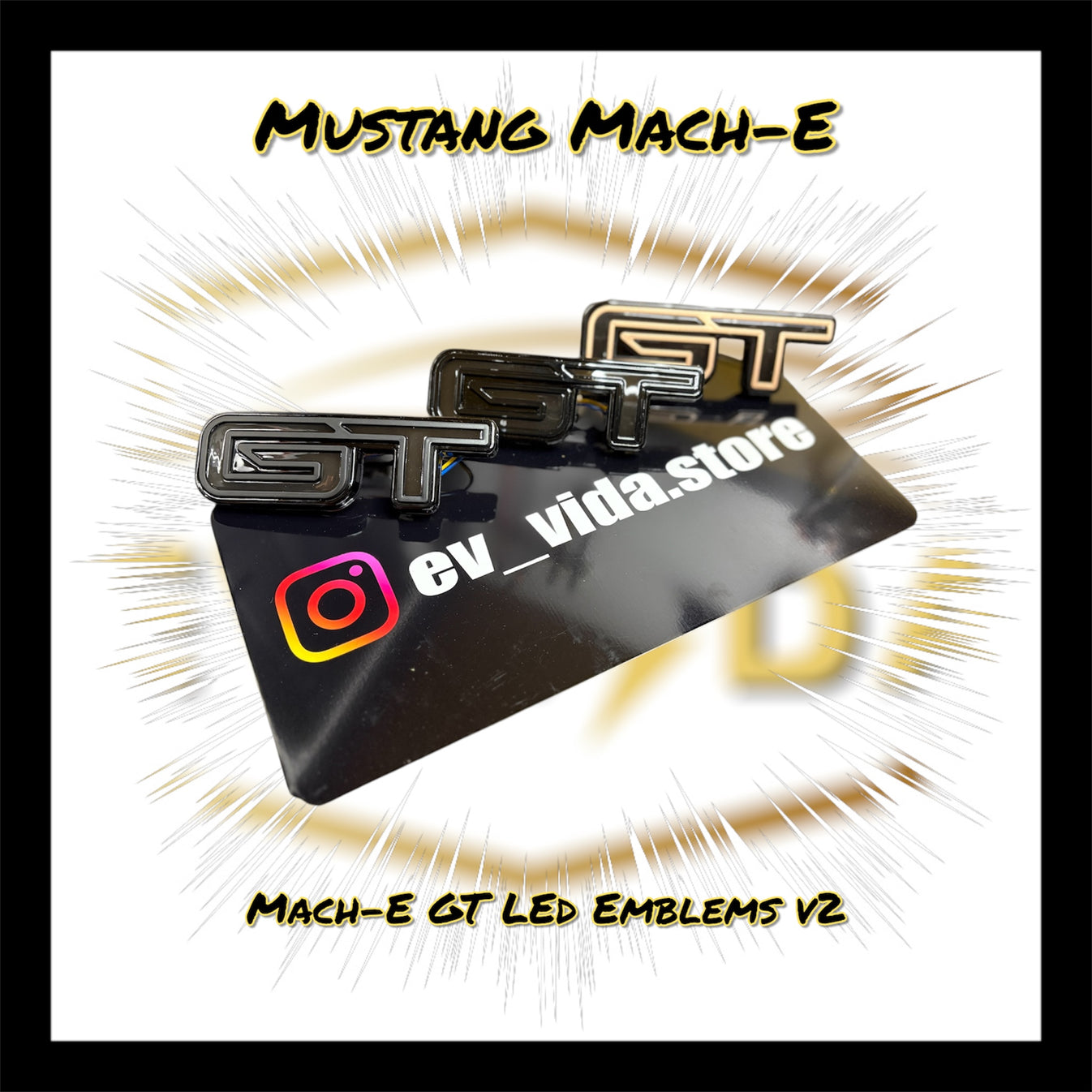 Mustang Mach E GT Lit Emblem V2 – EV VIDA