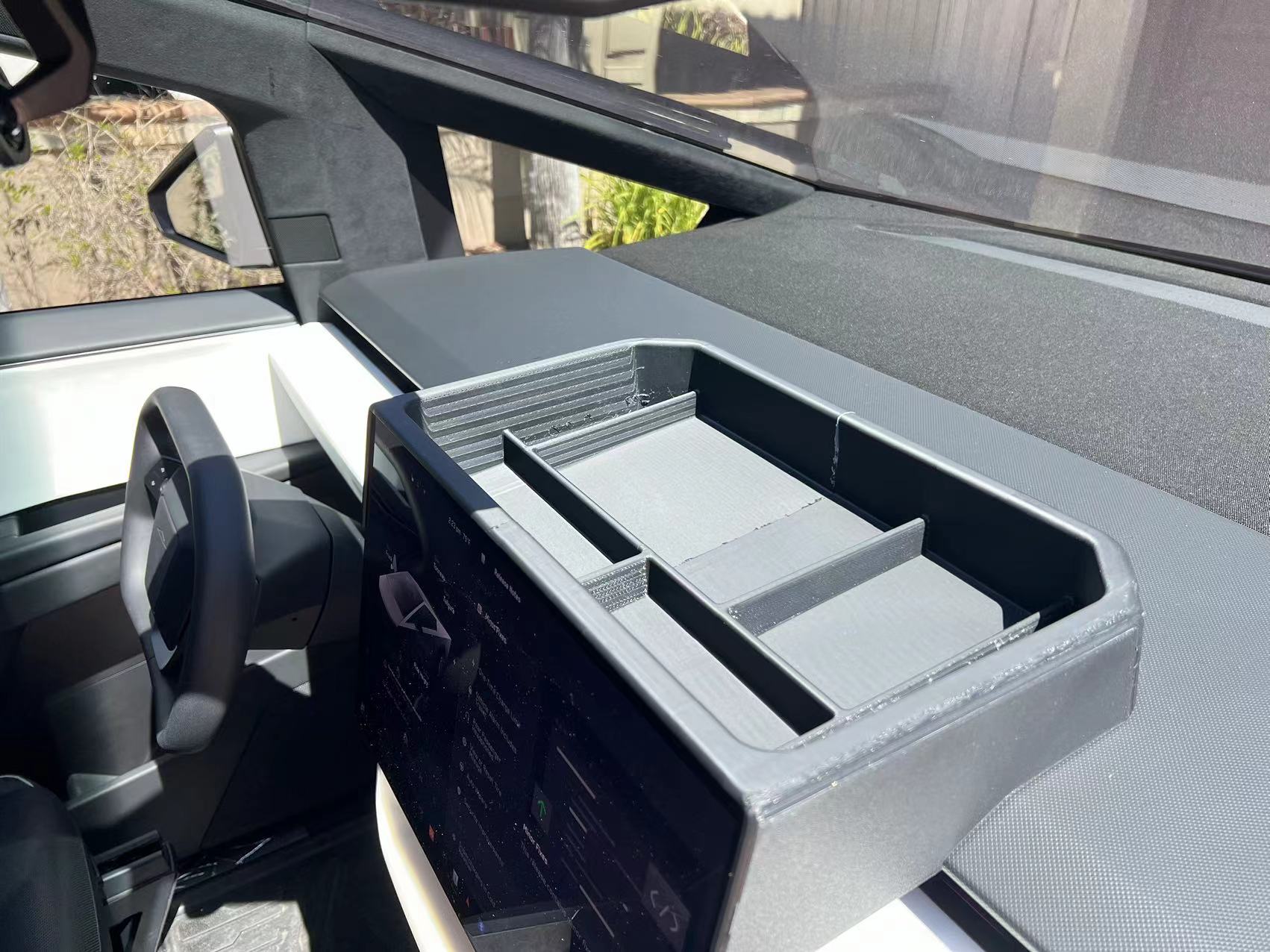 Screen Back Organizer for Cybertruck – EV-Vida